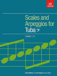 ABRSM Tuba Scales Grades 1-8 – Brittens Music