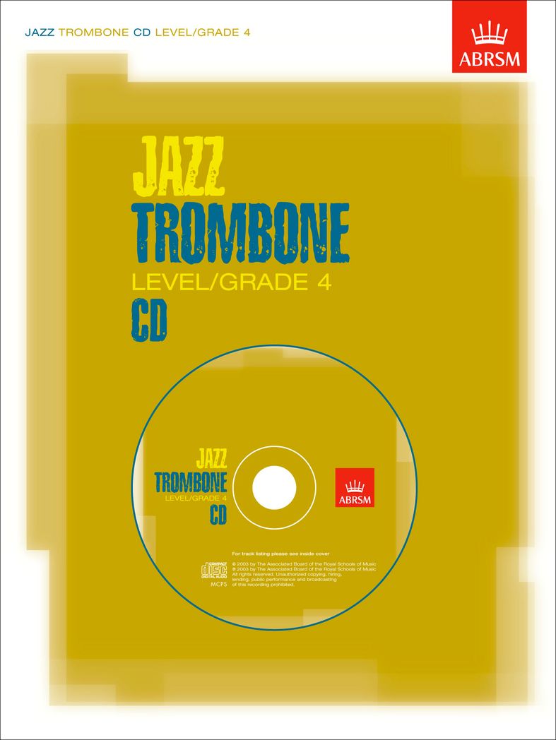 ABRSM Jazz Trombone Grade 4 Cd – Brittens Music
