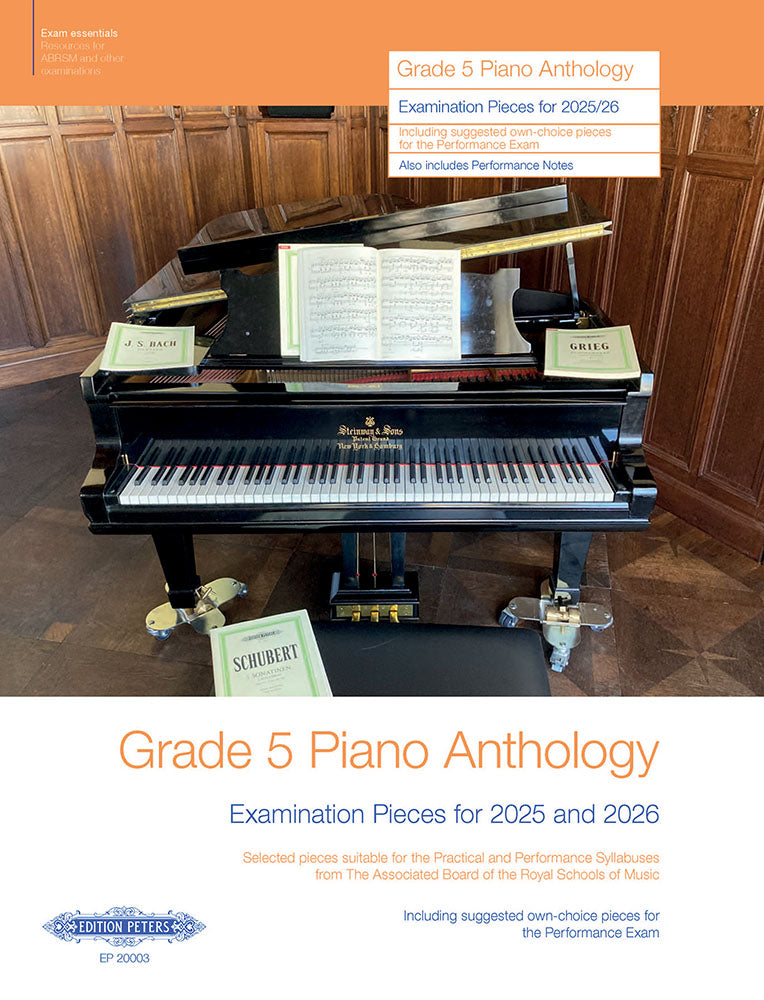 Grade 5 Piano Anthology for ABRSM Syllabus 2025 and 2026 – Brittens Music