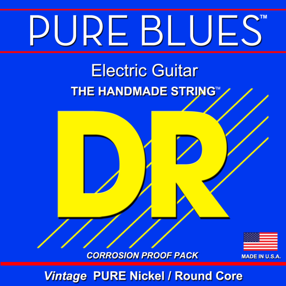 DR Pure Blues Electric Guitar Set 9 - 42 – Brittens Music