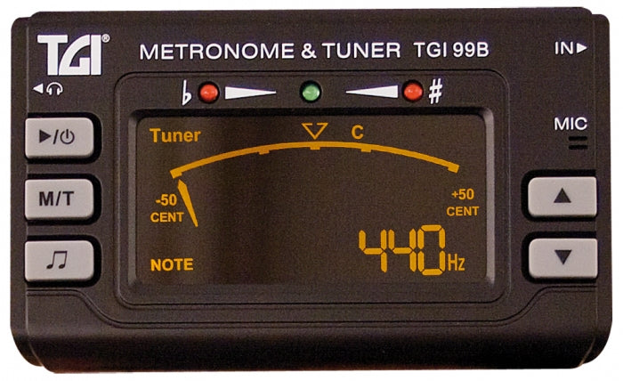 TGI Chromatic Tuner/Metronome with Clip-on Mic – Brittens Music